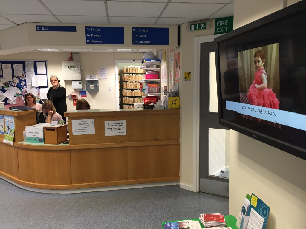 GP surgeries, dentist waiting rooms, reception areas… | Team Margot
